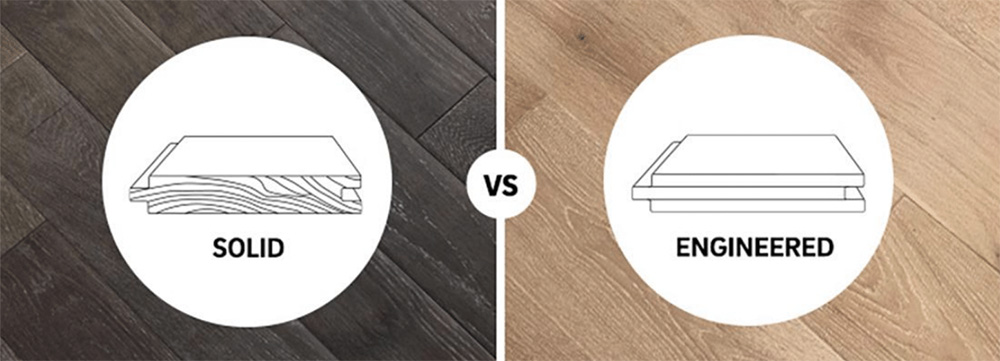 Engineered vs Solid Hardwood - Virgin Carpets, Inc.